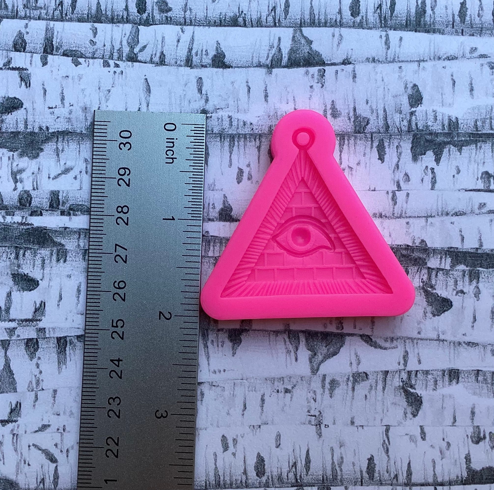 Eye Inside a Triangle - Silicone Mold - Etsy
