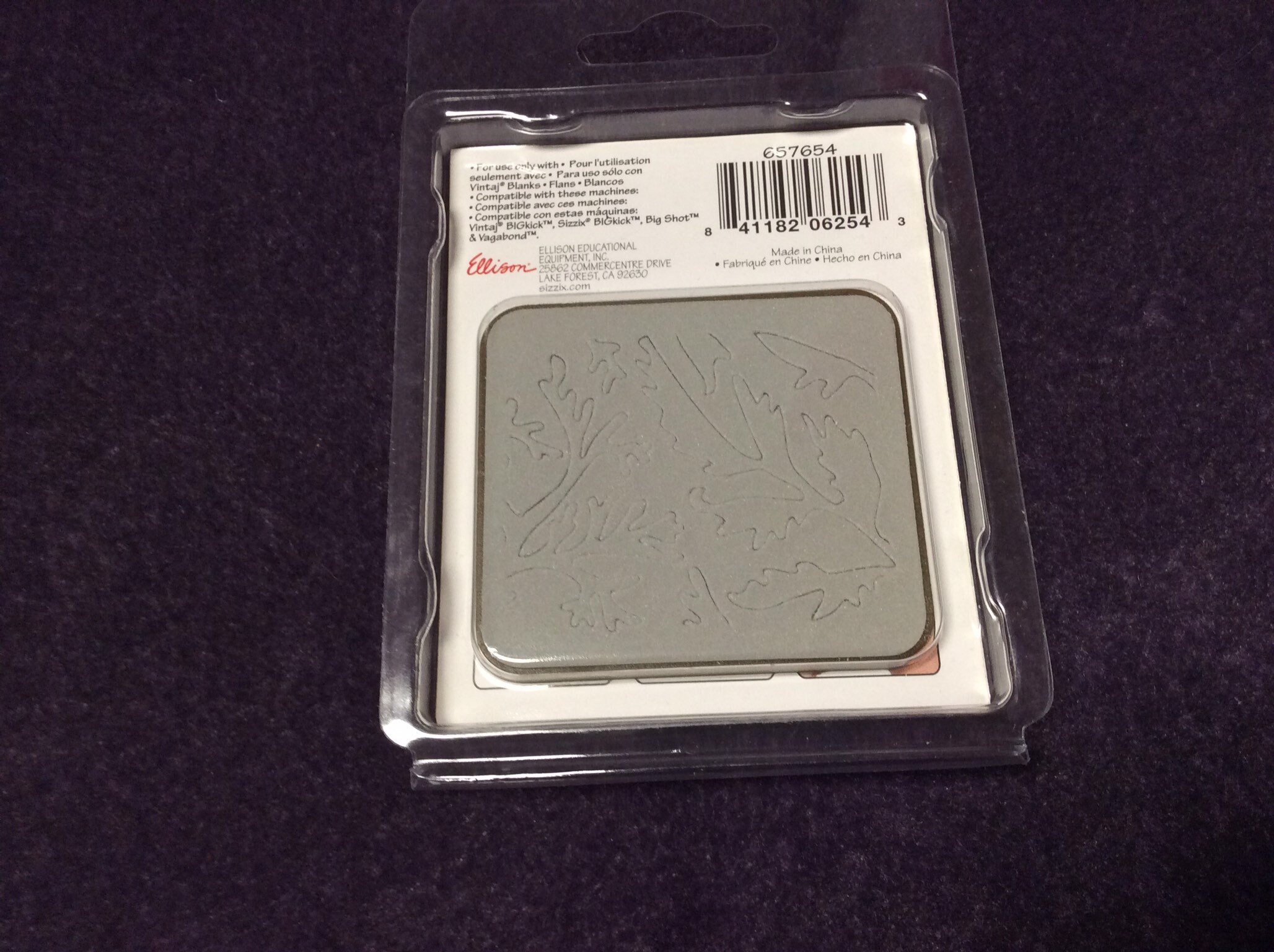 Vintaj - Deco Etch Die - Forest Foliage - Etsy