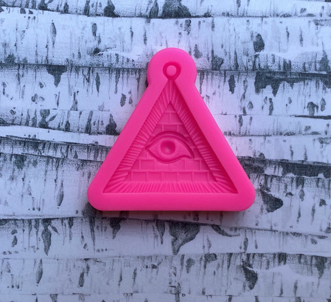 Eye Inside a Triangle - Silicone Mold - Etsy