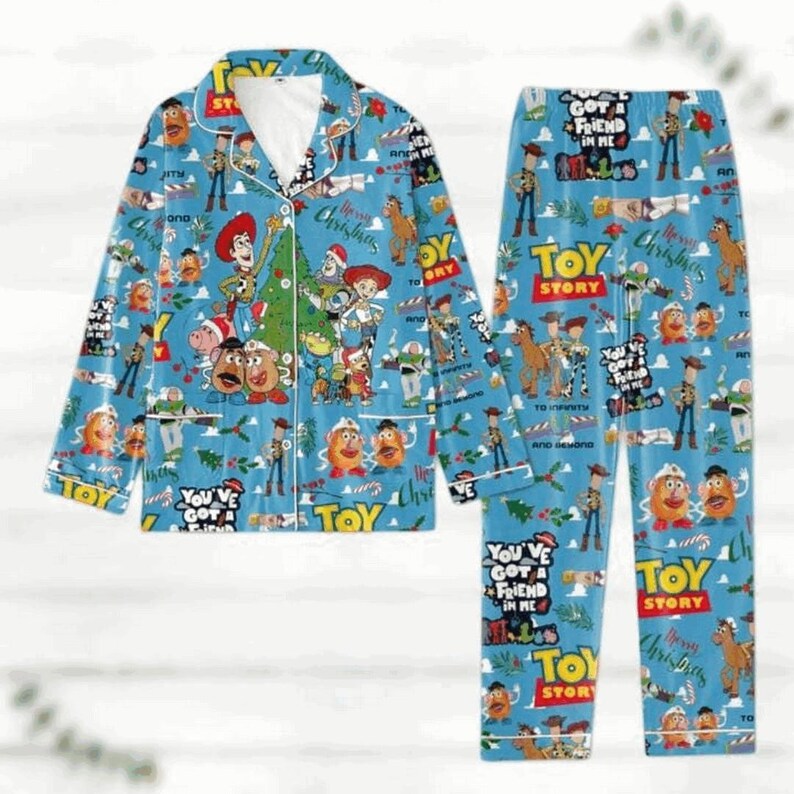 Toy Story Handmade Pajamas Set, Matching Disney Pajamas Family, Woody ...