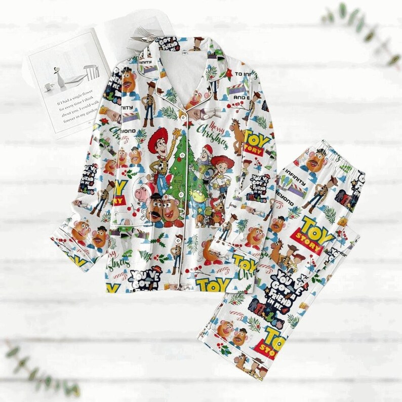 Toy Story Handmade Pajamas Set, Matching Disney Pajamas Family, Woody ...