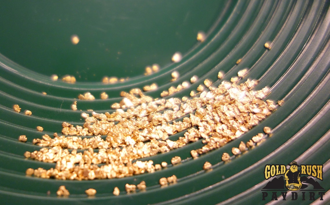 Ten 10 Pounds of GOLD RUSH PAYDIRT, Screened, Real Gold Guarantee Free ...