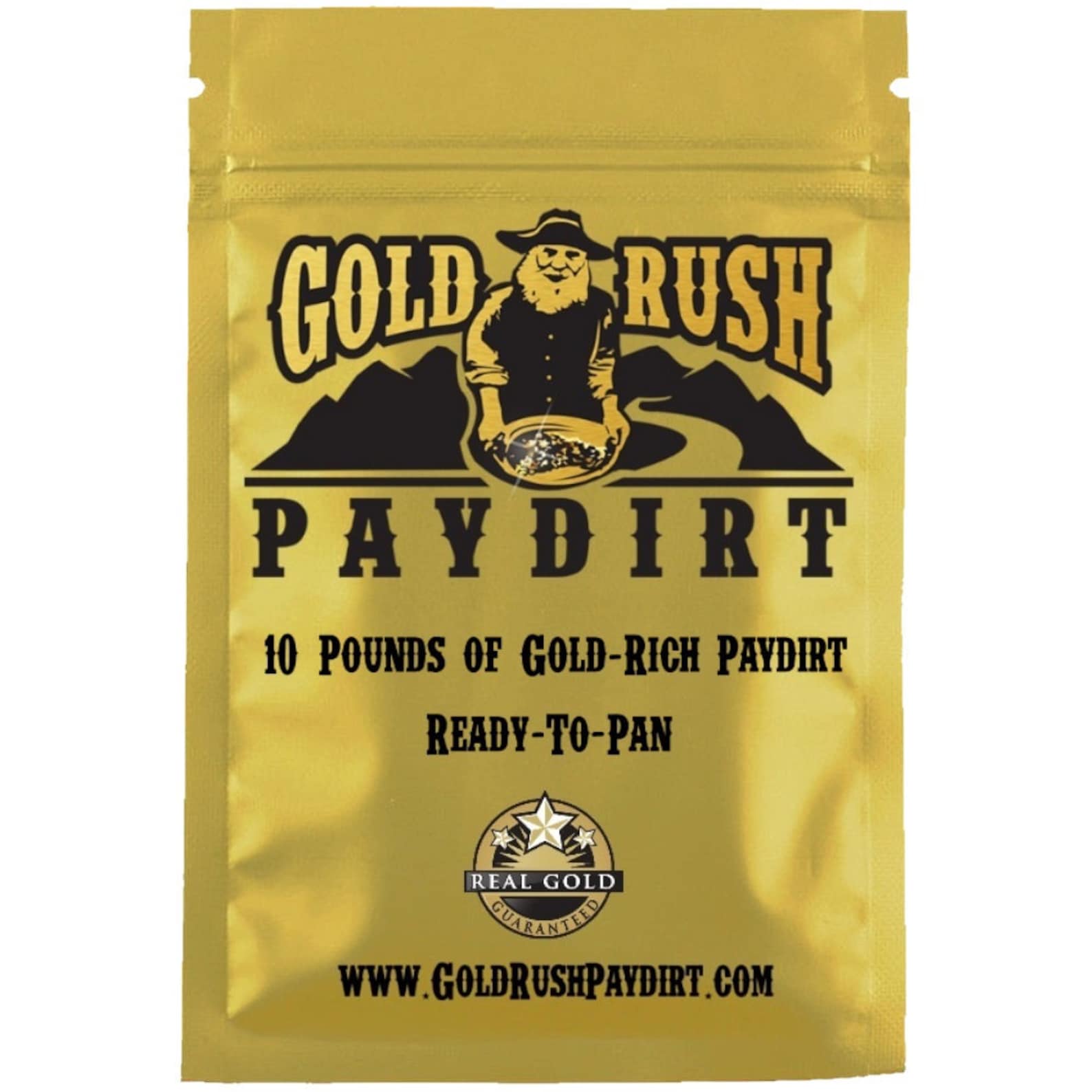 Ten (10+) Pounds of GOLD RUSH PAYDIRT, Screened, Real Gold Guarantee ...