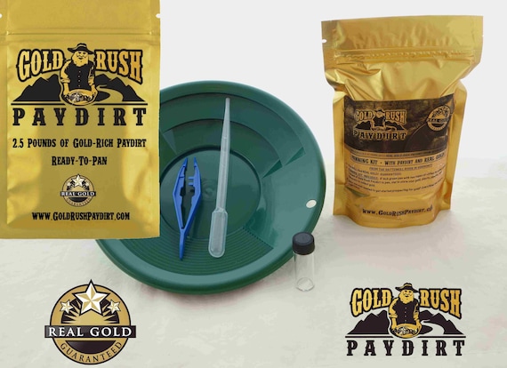 PACKAGE DEAL Gold Panning Kit AND 2.5 Pounds of Gold | Etsy