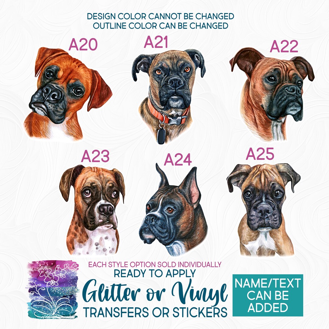 S053-1 Ready to Apply Vinyl Glitter Holographic DTF Transfer or Sticker ...