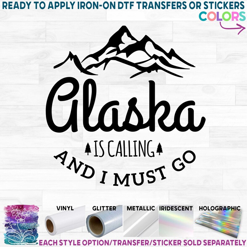 Alaska Car Decal - Etsy