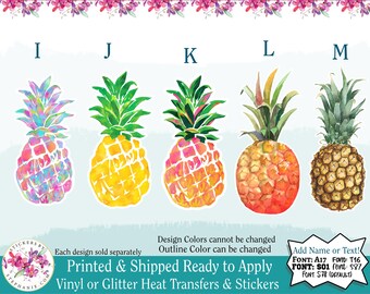Pineapple Iron On - Etsy