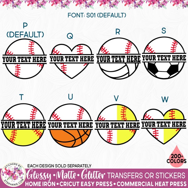 Baseball Softball Iron on Transfer - Etsy