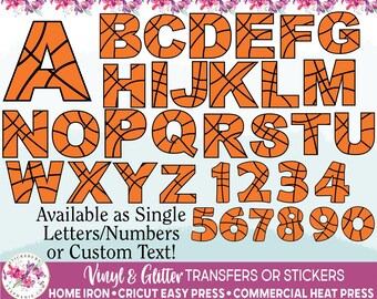 Glitter Htv Numbers - Etsy