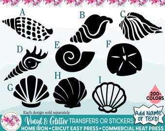Clam Shell Sticker - Etsy