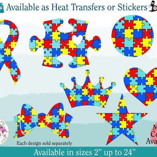 Autism Awareness Vinyl Decal | Etsy