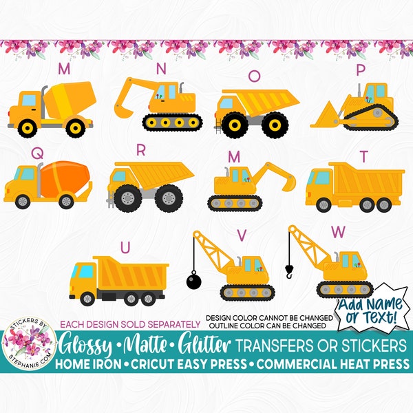 Construction Decal - Etsy