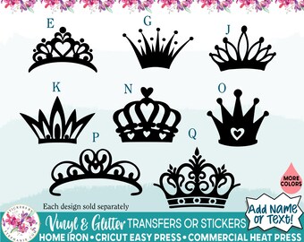Princess Tiara Sticker - Etsy