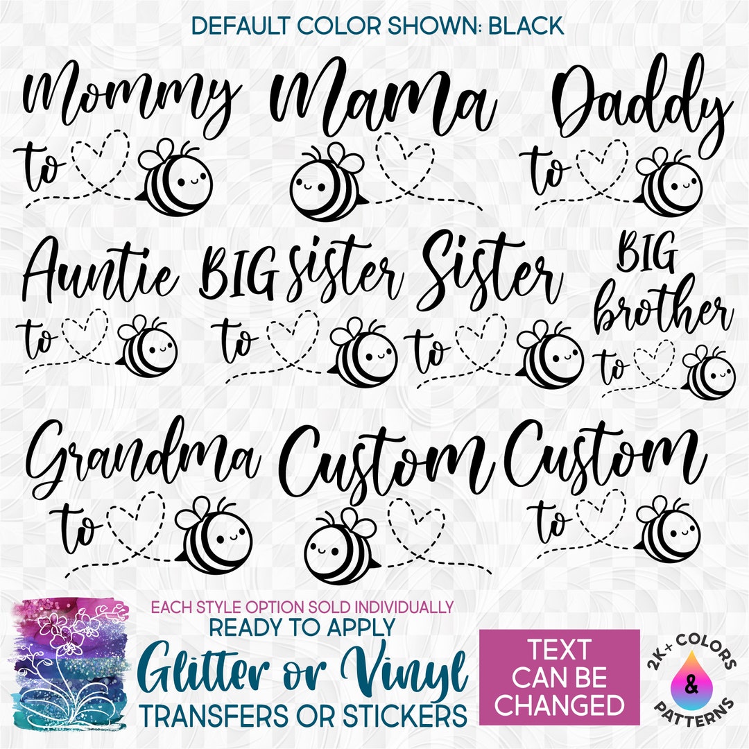 S126-3a Vinyl Glitter Holographic DTF Transfer or Sticker Live Preview ...