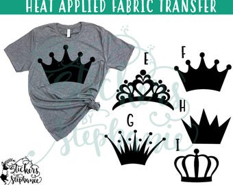 Princess crown shirt | Etsy