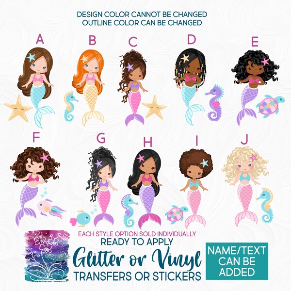 Mermaid Vinyl - Etsy