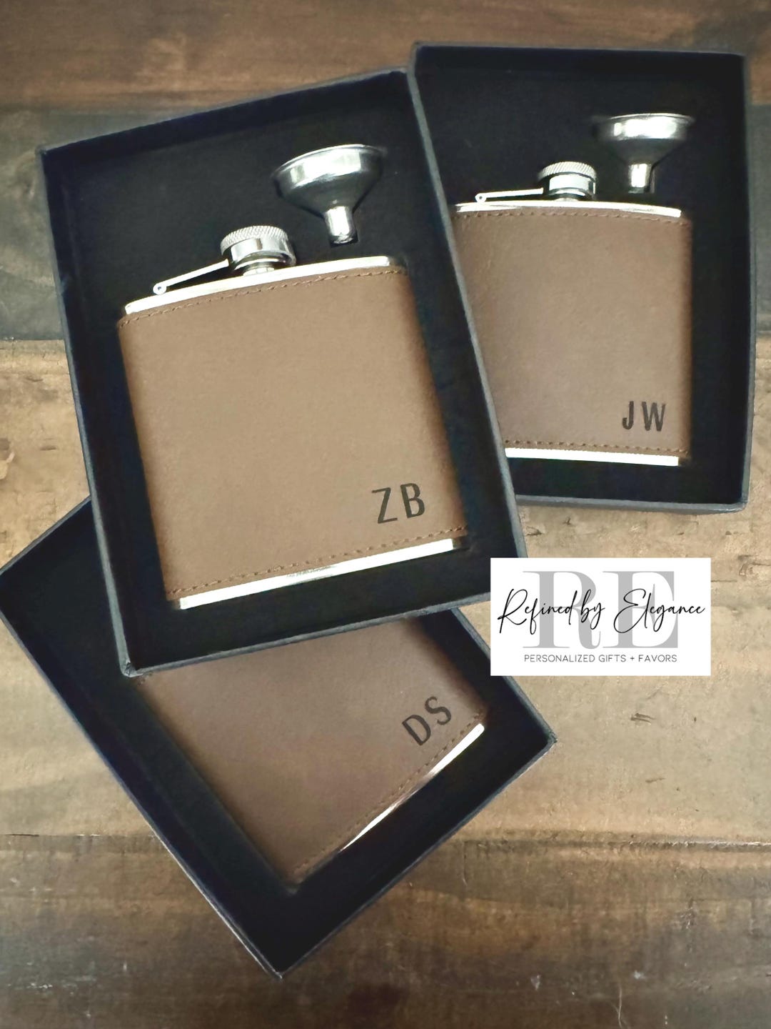Personalized Flask for Men, Engraved Flask for Groomsmen, Groomsmen ...