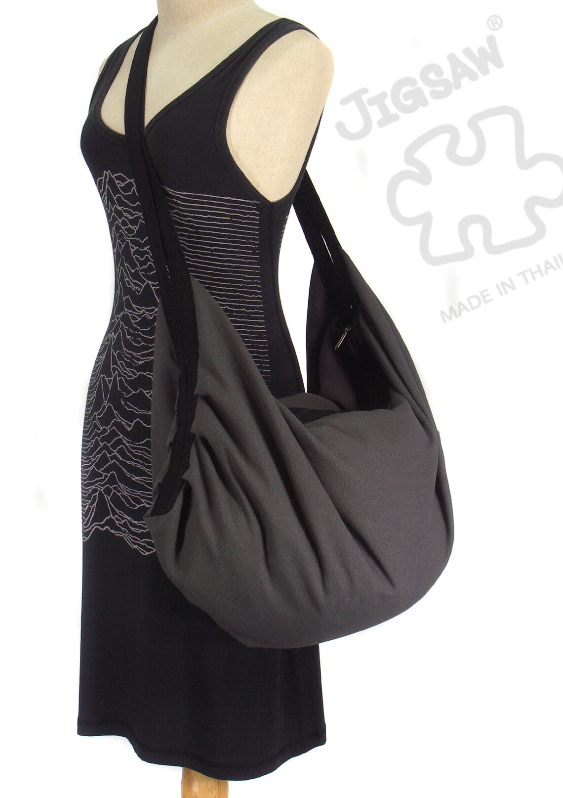 Cotton Hobo Crossbody Bag: Large Bohemian Shoulder Bag - Etsy