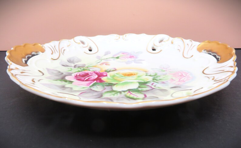 Kalk German Porcelain Shallow Bowl Dish Arrows Marked - Etsy