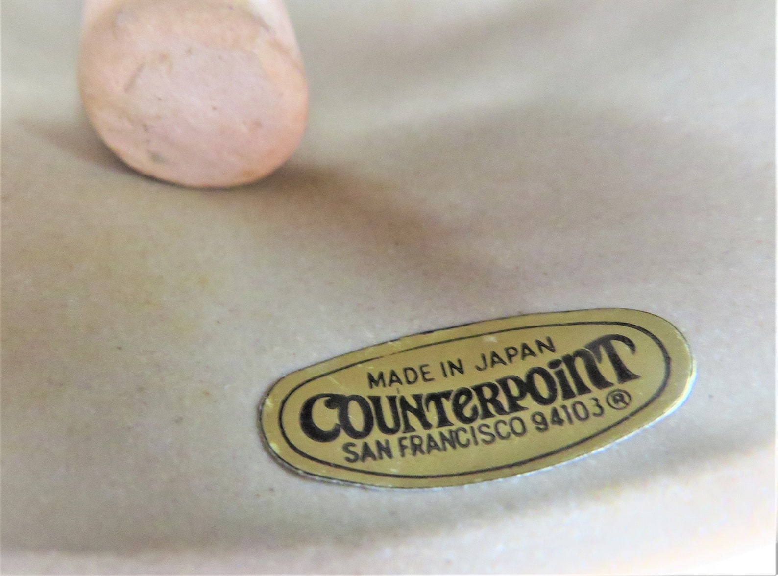 Ceramic Girl Bell Made in Japan for Counterpoint of San - Etsy