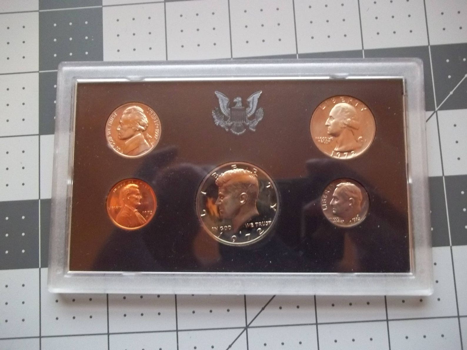 1972-S United States Proof Set 5 Coin Set - Etsy