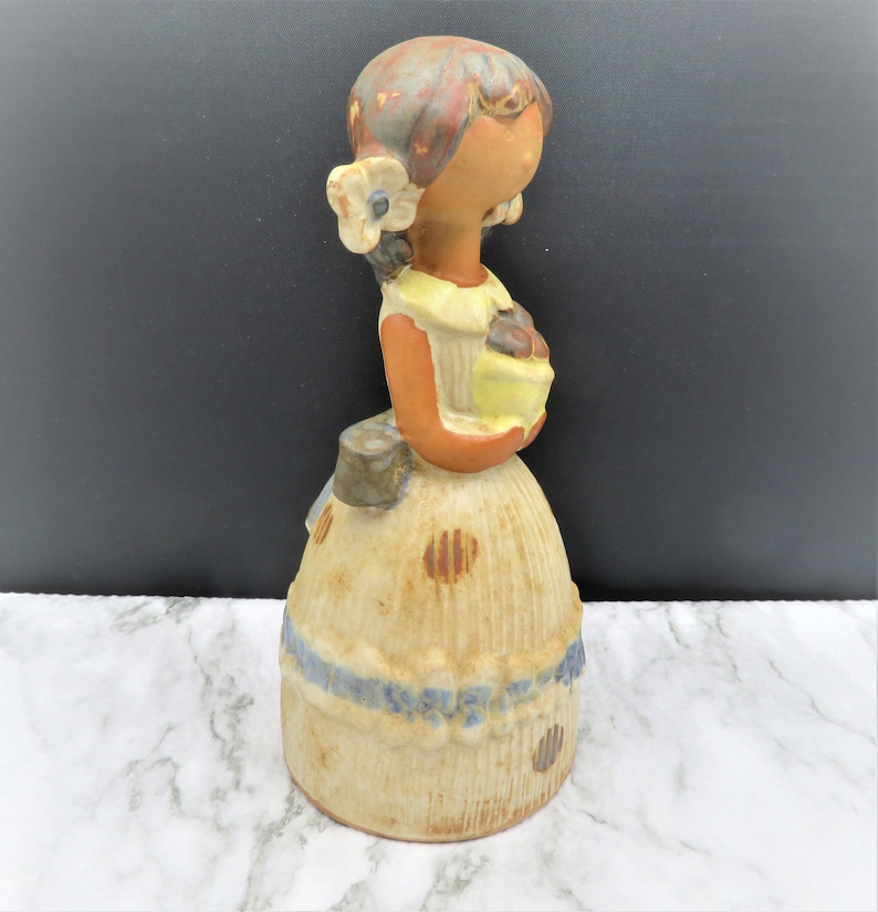 Ceramic Girl Bell Made in Japan for Counterpoint of San - Etsy