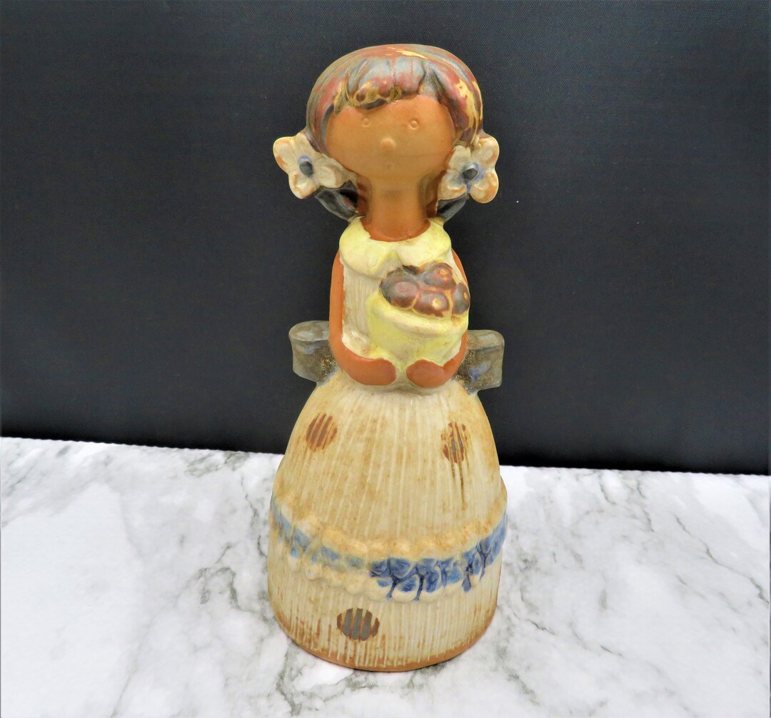 Ceramic Girl Bell, Made in Japan for Counterpoint of San Francisco - Etsy