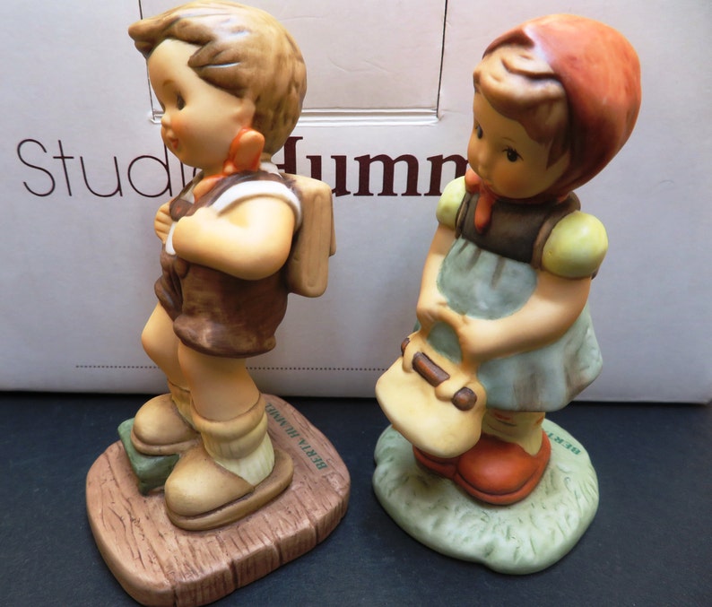 1996 Berta Hummel Goebel Figurines "proud Moment" and "you Did It ...