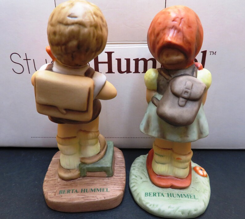 1996 Berta Hummel Goebel Figurines "proud Moment" and "you Did It ...