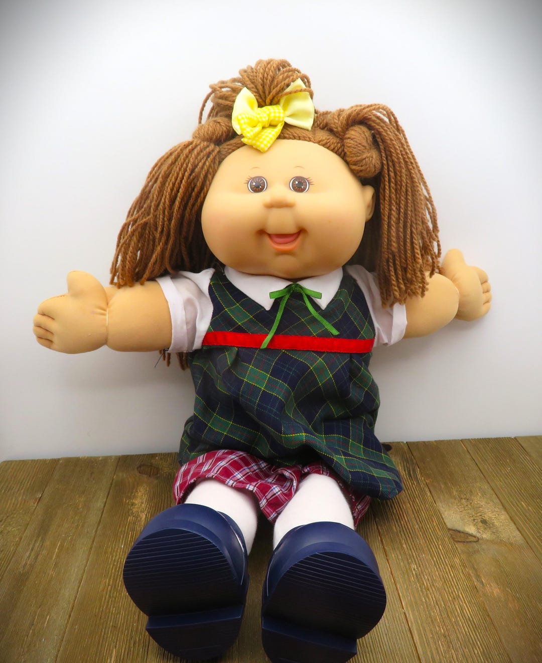 2004 Cabbage Patch Kid Play Along Girl PA-5 Brown Hair Brown Eyes Girl ...