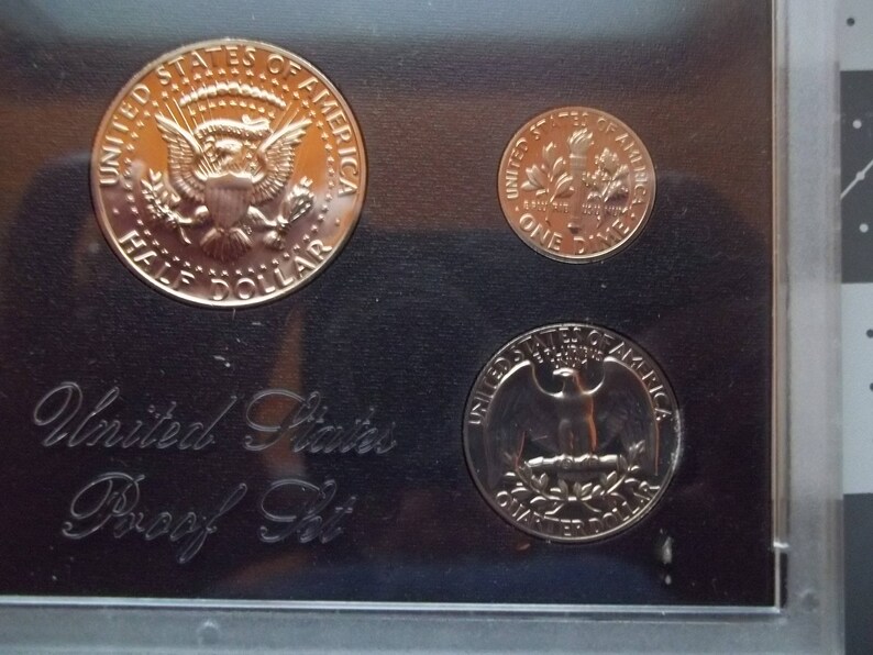 1972-S United States Proof Set 5 Coin Set | Etsy