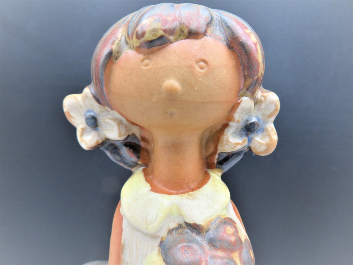 Ceramic Girl Bell Made in Japan for Counterpoint of San - Etsy