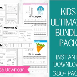 ULTIMATE Sight Words | Kindergarten Worksheets | Practice Spelling ...