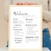 VRBO Welcome Sign | Editable Printable Sign | Minimalist Design ...