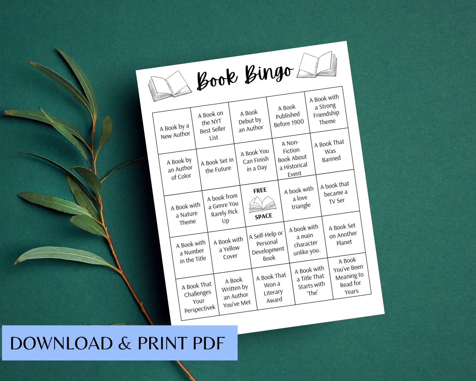 Reading Book Bingo Icebreaker Games Reading Bingo Reading Tracker ...
