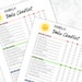 EDITABLE Daily Checklist | Weekly Planner | Family to Do List | Command ...