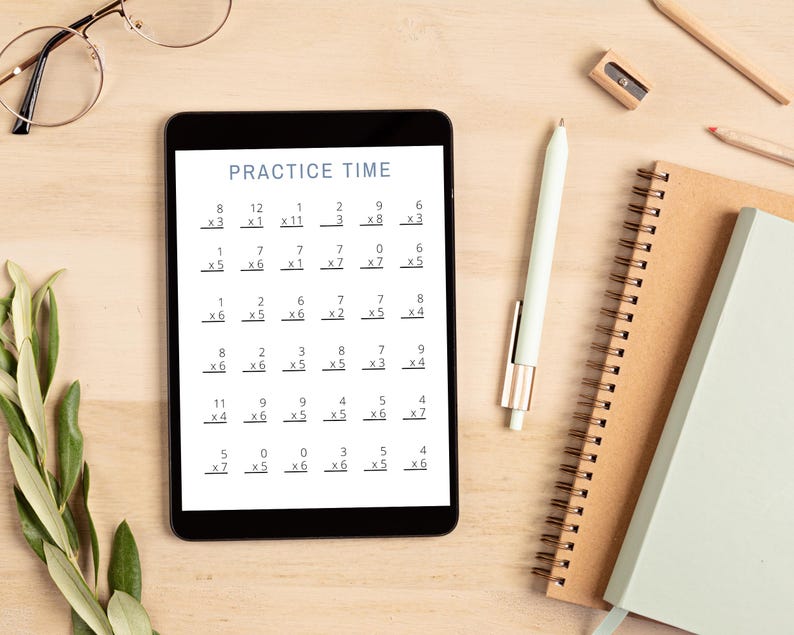 Multiplication Chart | Times Tables | Multiplication Table | Printable ...