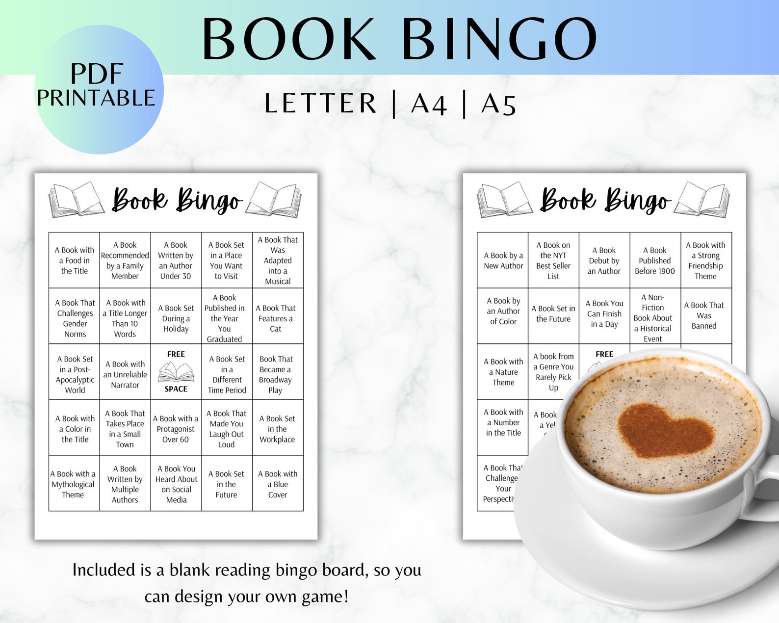 Reading Book Bingo Icebreaker Games Reading Bingo Reading Tracker ...