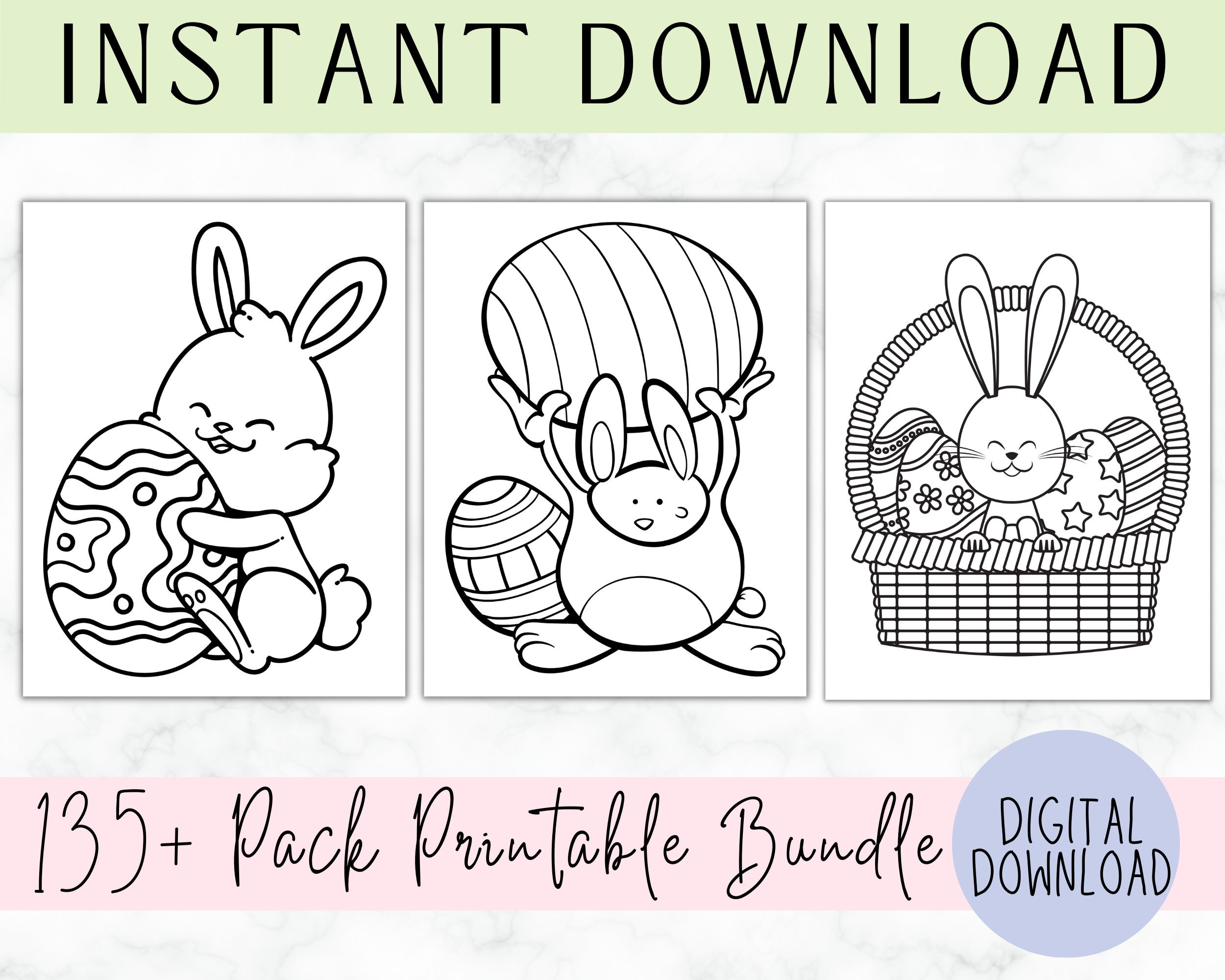 130 Coloring Pages Easter Coloring Pages Easter Activities for Kids ...