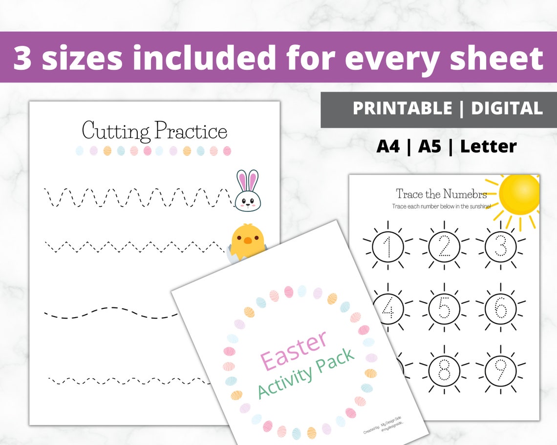 Easter Printables for Kids | Activity Pack | Learning Worksheets ...