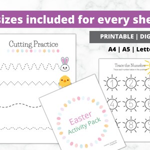 Easter Printables for Kids | Activity Pack | Learning Worksheets ...