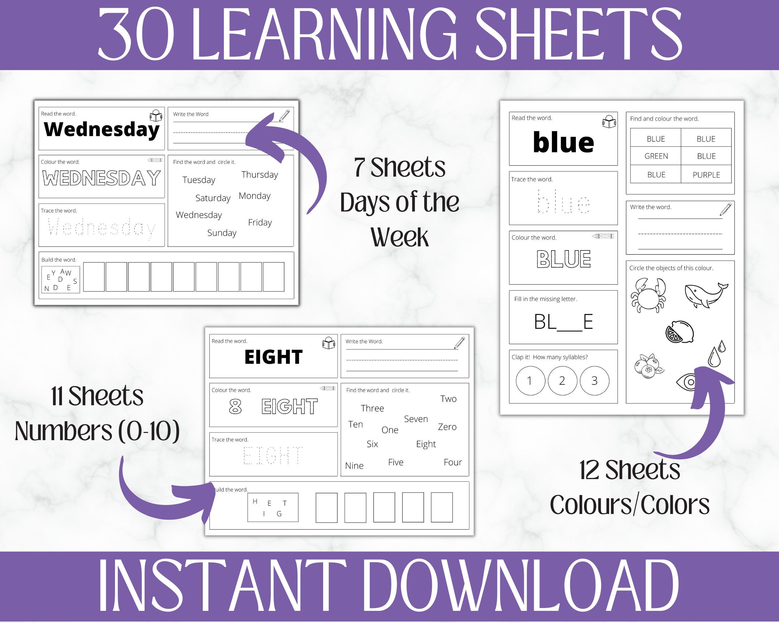ULTIMATE Sight Words | Kindergarten Worksheets | Practice Spelling ...
