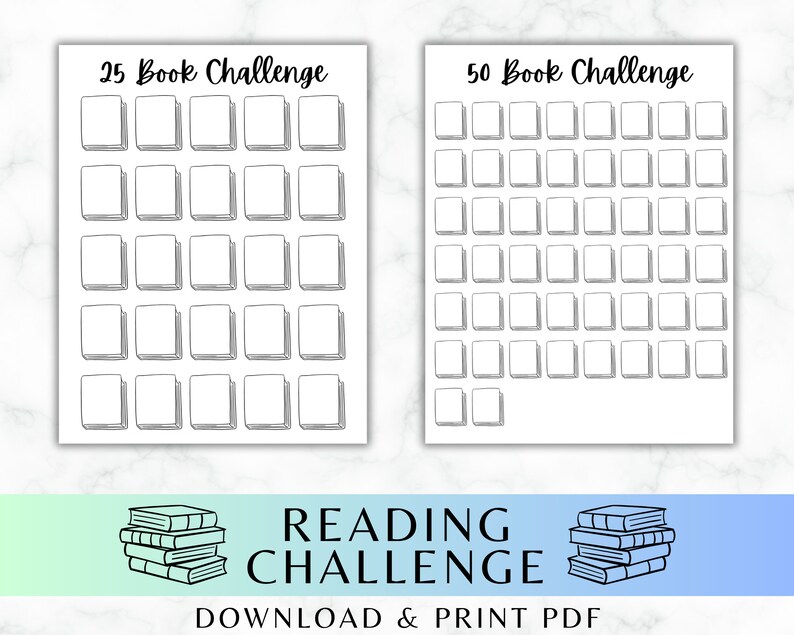 Book Reading Challenge | Reading Challenge | Reading Tracker | Book ...