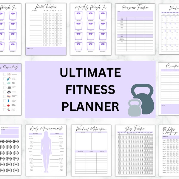 Meal Planner Printable Weekly Food Dairy Meal Tracker Food Journal ...