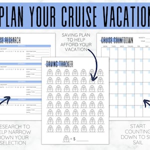 Cruise Travel Planner | Travel Planner | Planning| Worksheets | Day by ...