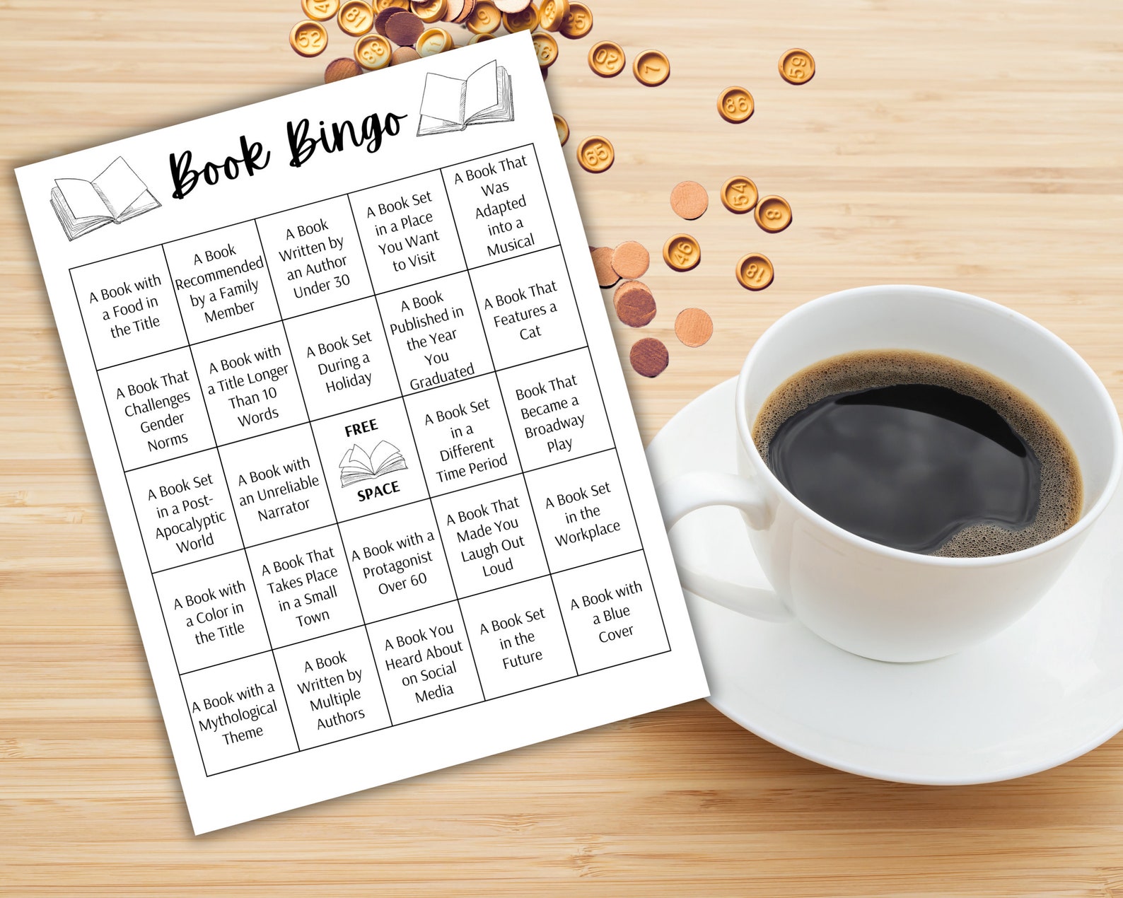 Reading Book Bingo Icebreaker Games Reading Bingo Reading Tracker ...