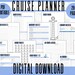 Cruise Travel Planner | Travel Planner | Planning| Worksheets | Day by ...