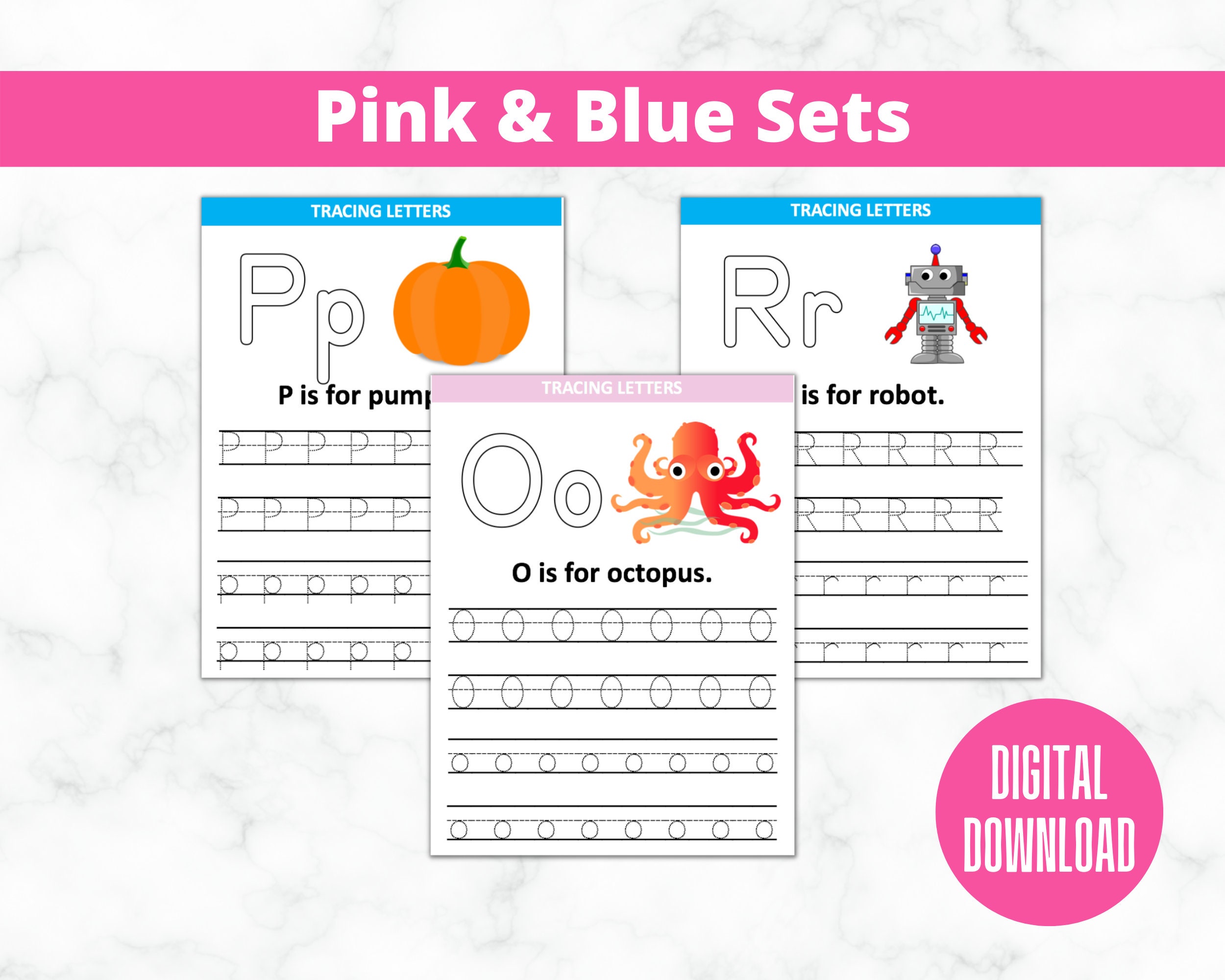 Alphabet Worksheets for Kids | Pre K Activities | Tracing | Learning ...