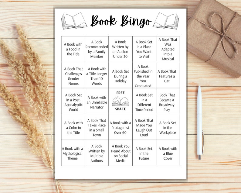 Reading Book Bingo Icebreaker Games Reading Bingo Reading Tracker ...