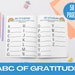 Kids Gratitude Journal Printable | Mindfulness Log | Self Care Planner ...